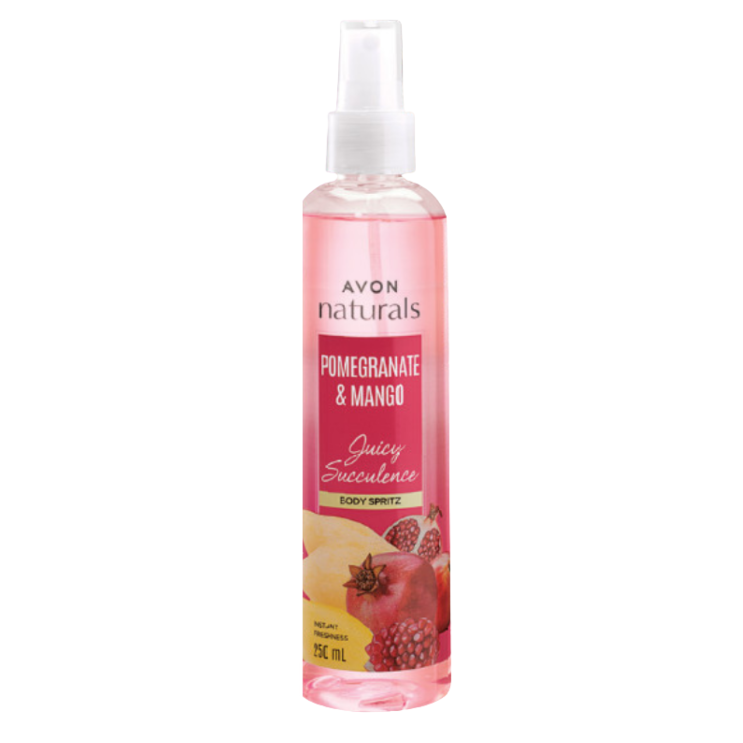 Avon Naturals Body Spritz 250ML, Pear and Peony, Pomegranate and Mango ...