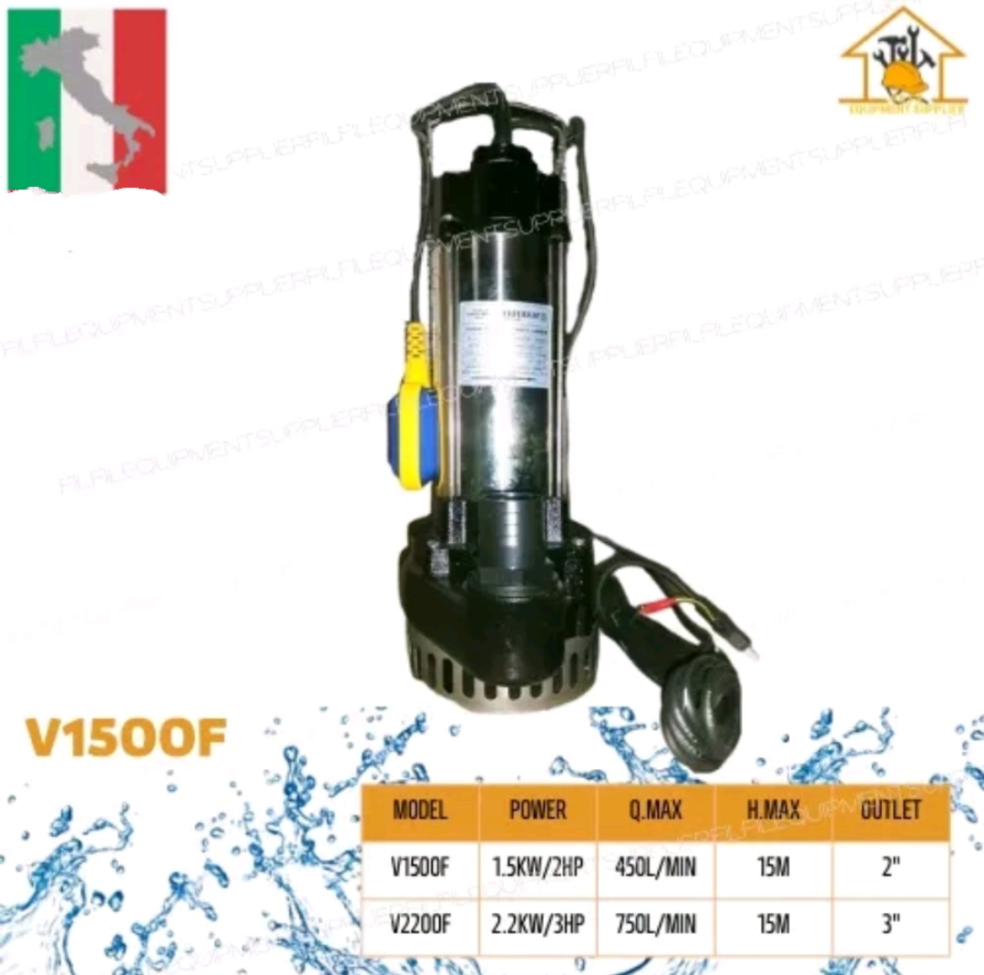 ALGANCO 2HP SEWAGE SUBMERSIBLE PUMP HEAVY DUTY V1500F | Lazada PH
