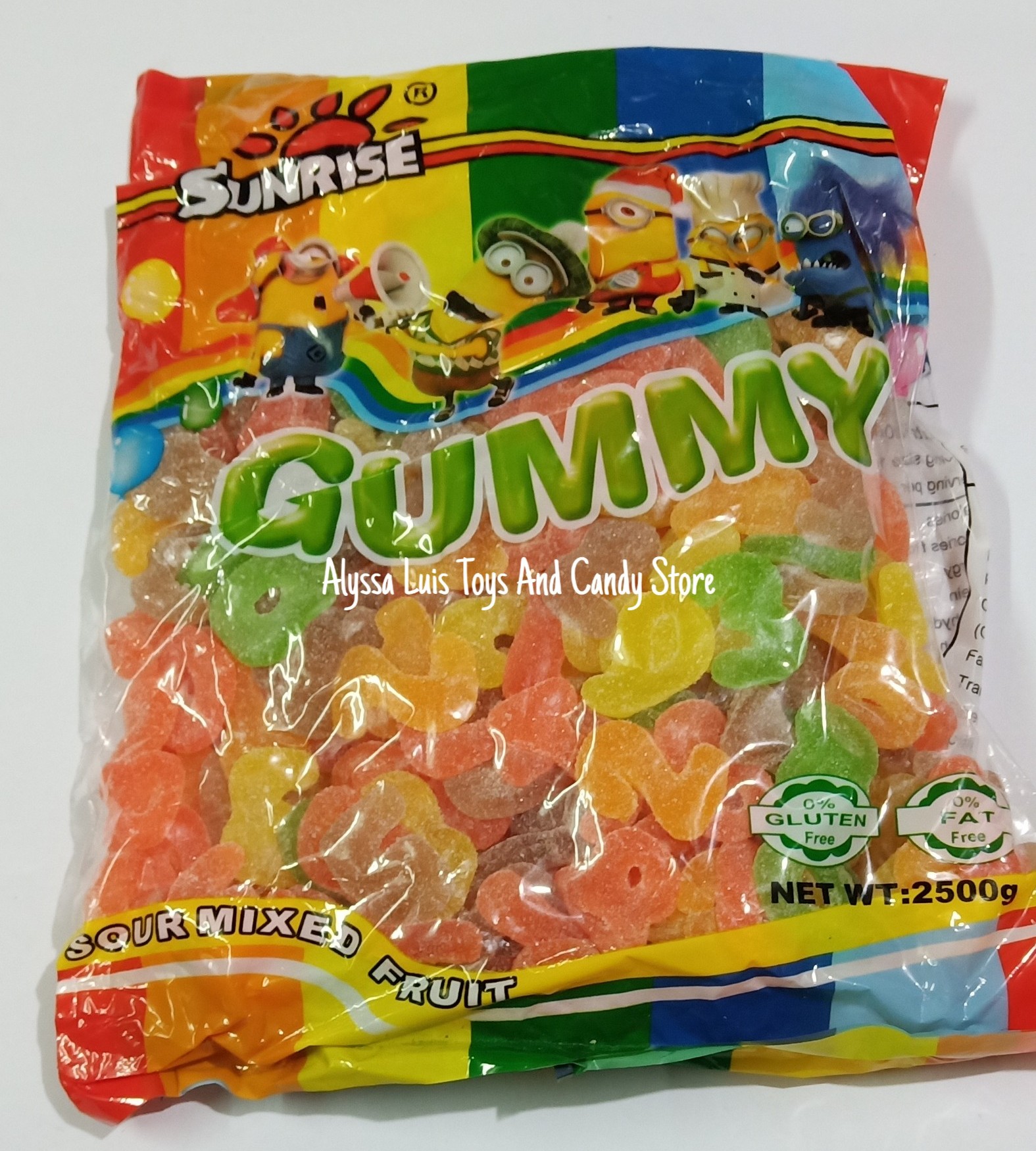 2.5kg Gummy Numbers 400~500pcs | Lazada PH
