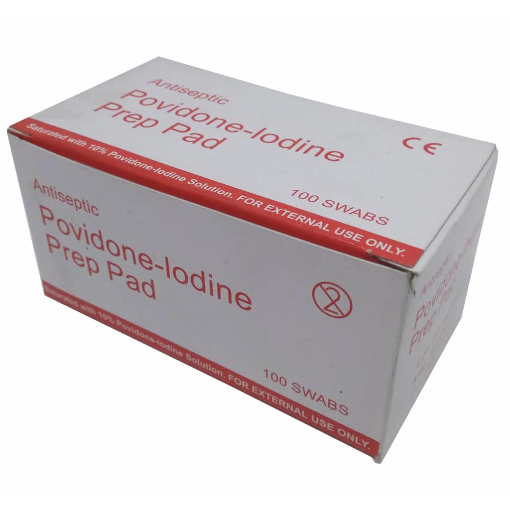 Povidone-Iodine Prep Pads | Lazada PH