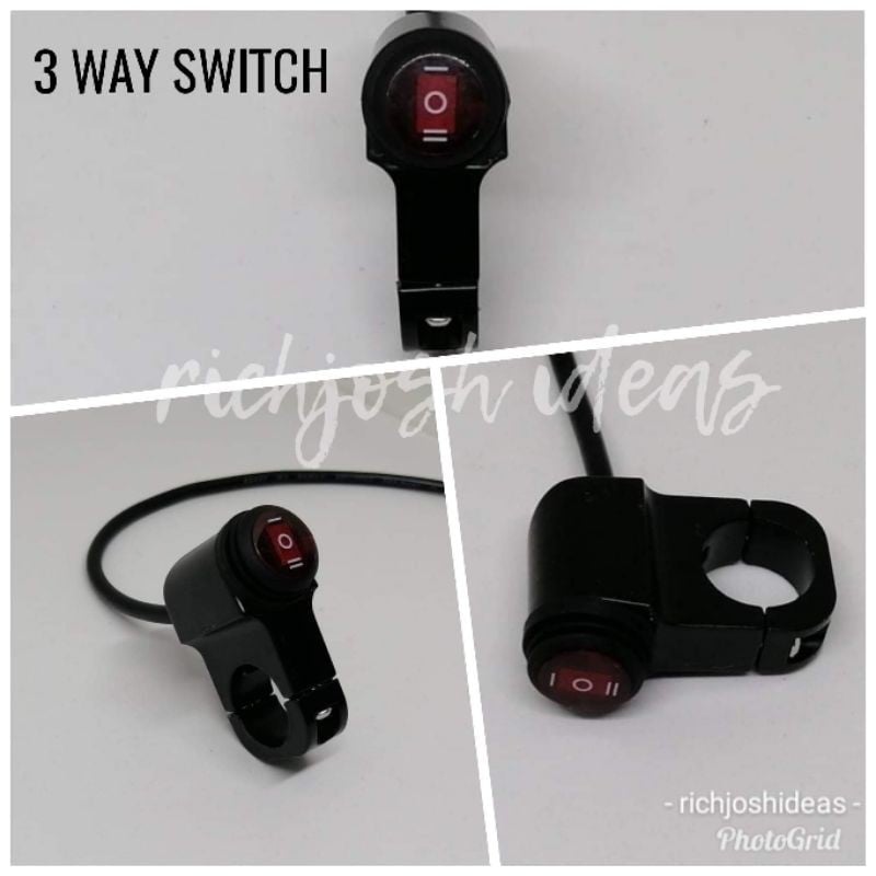 3 Way Switch for Mini Driving Light Clamp Type | Lazada PH