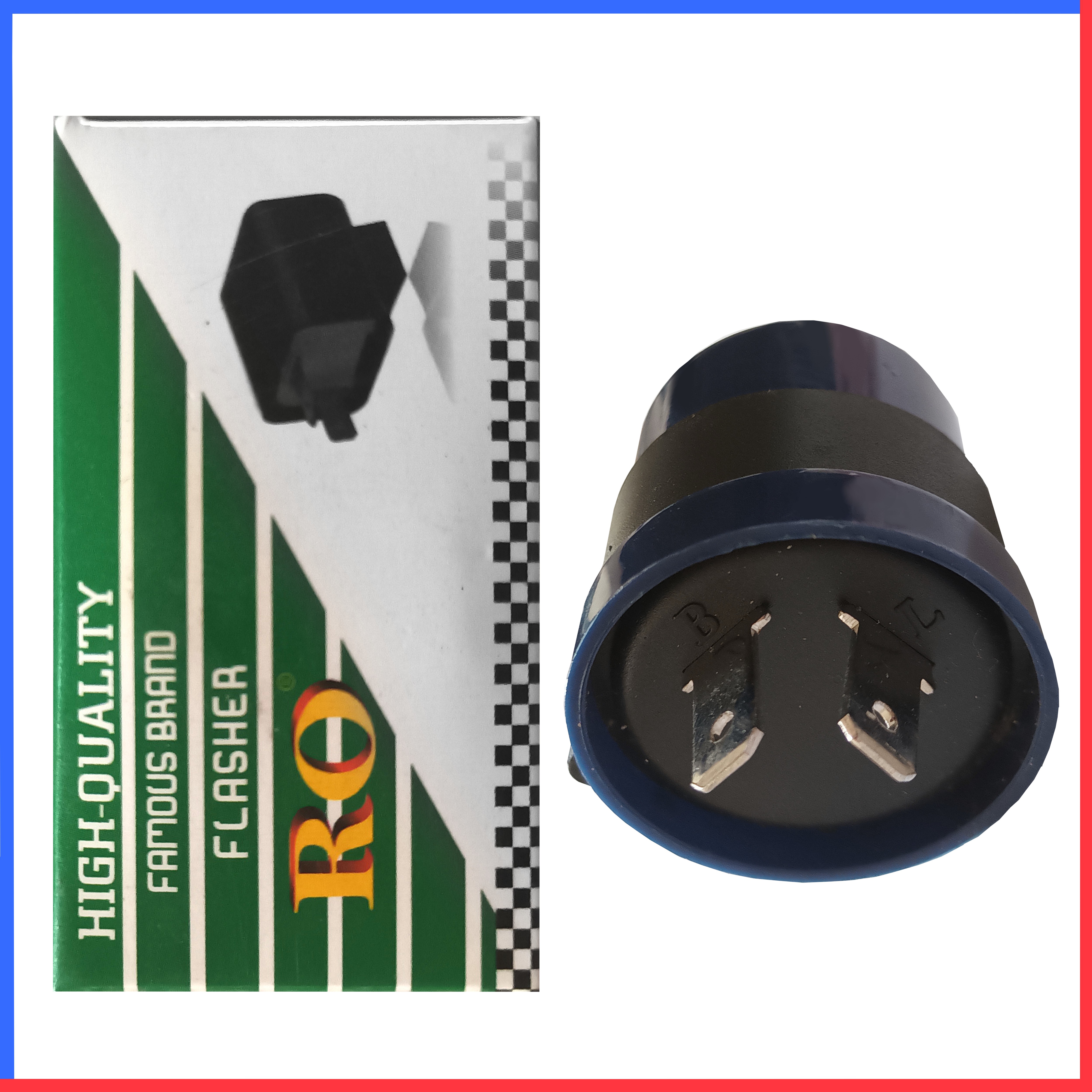 FLASHER RELAY 2 PIN UNIVERSAL WITH SOUND AND WITHOUT SOUND FOR ...