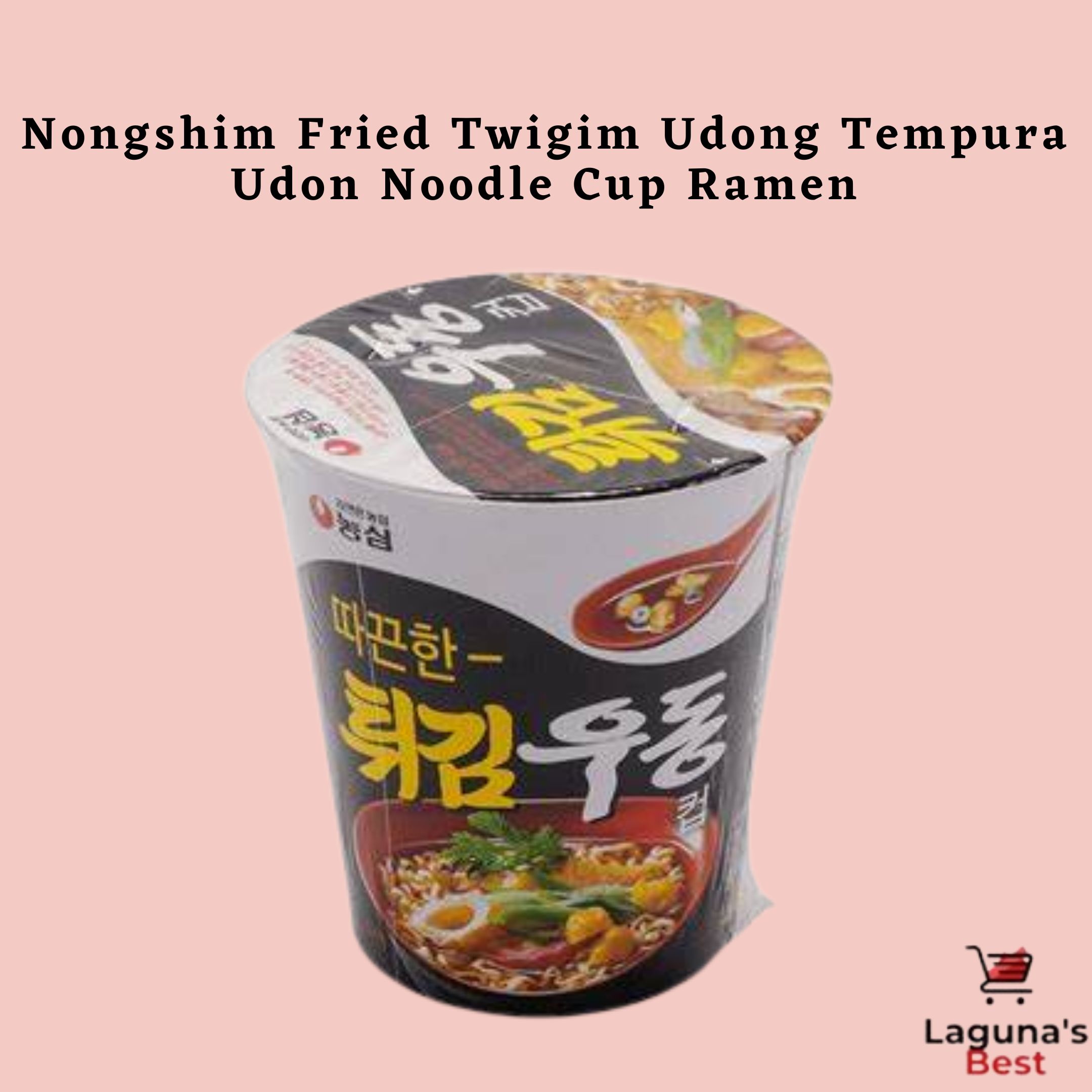 Nongshim Fried Twigim Udong Tempura Udon Noodle Cup Ramen | Lazada PH