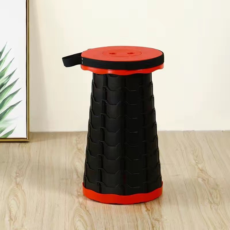 Retractable Folding Stool, Portable Telescopic Collapsible Stools ...