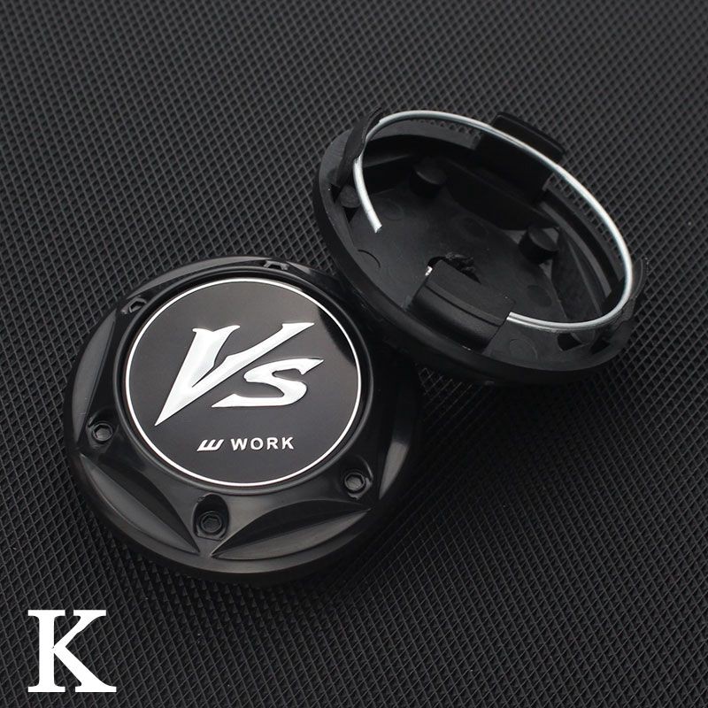 ZEWAN NEW 4pcs work wheel caps for rims 68mm OD & 61.5mm ID work racing ...