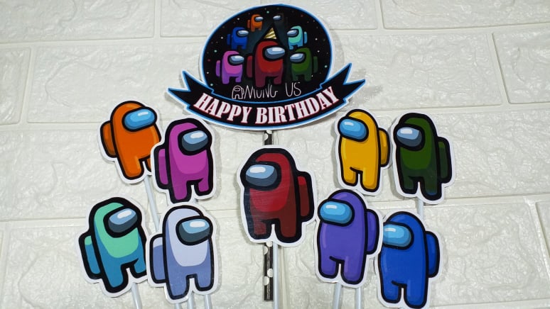 Among us cake topper | Lazada PH