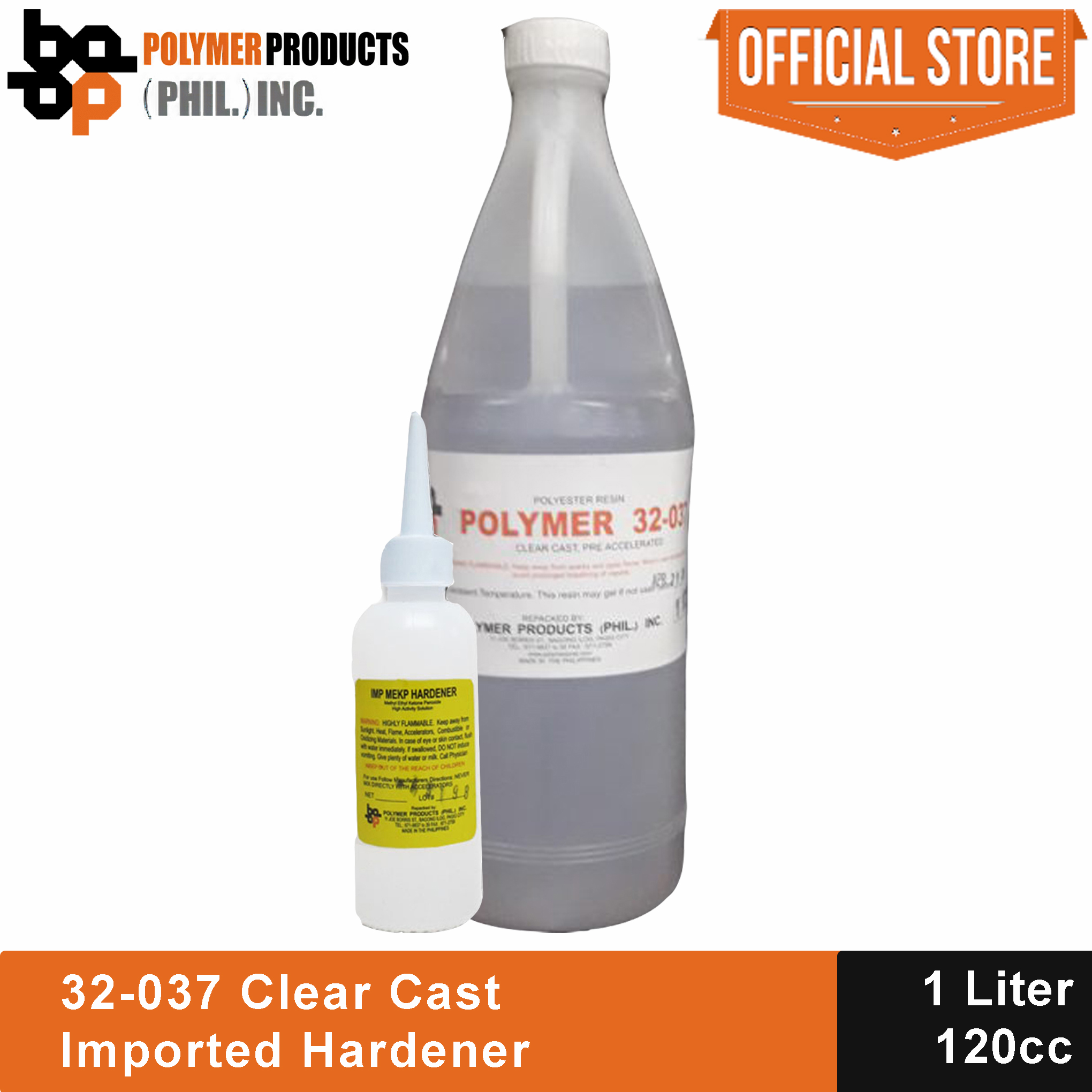 Polymer 32-037 Resin with 120cc Imported Hardener | Lazada PH