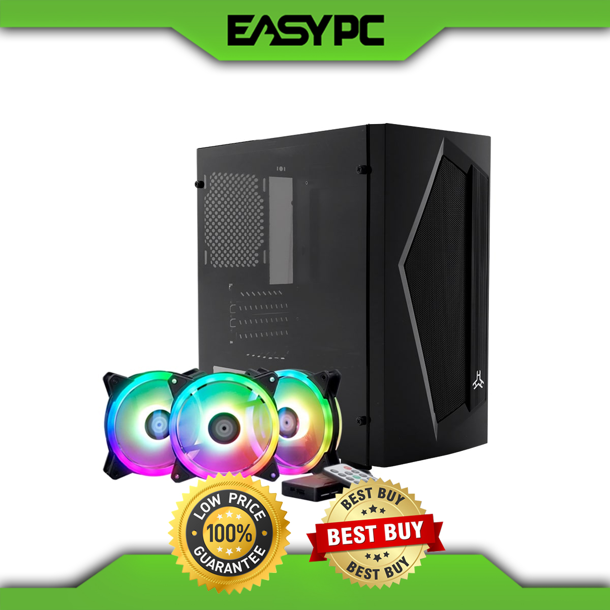 EasyPC | Rakk Anyag Gaming PC Case Desktop Casing For Desktop PC ...