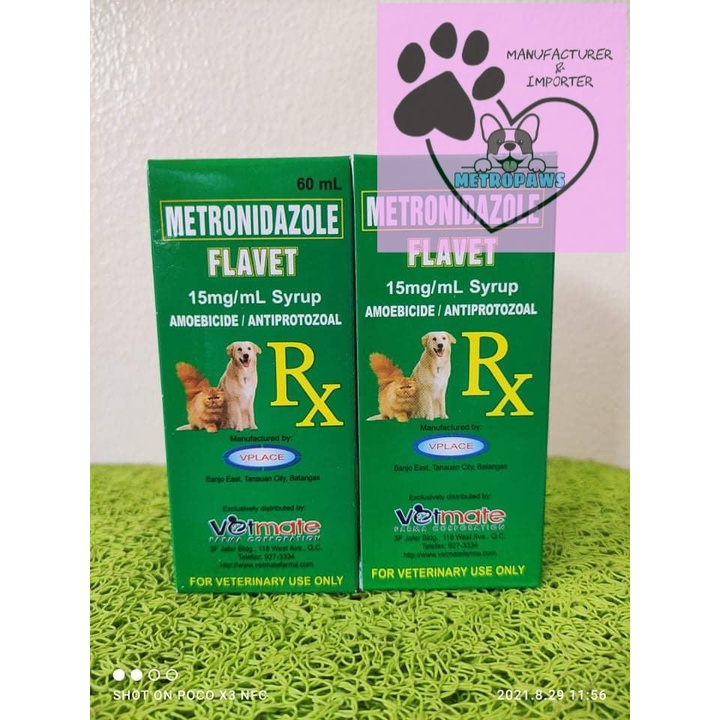 Flavet 60mL (METRONIDAZOLE) | Lazada PH