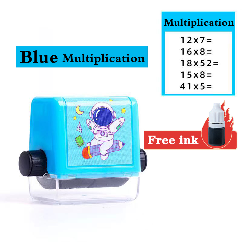 Number Rolling Stamp Math Practice Number Rolling Stamp Addition And ...