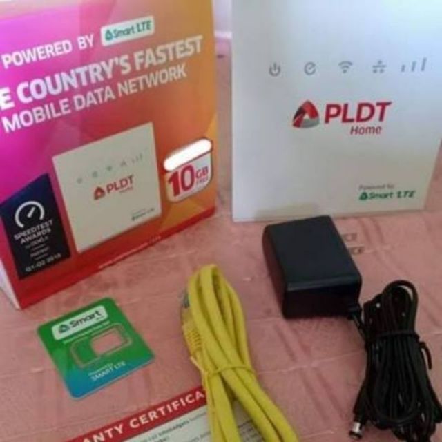 PLDT Home Prepaid WiFi with 10GB data. CAT 4 Plug and Play FREE ...
