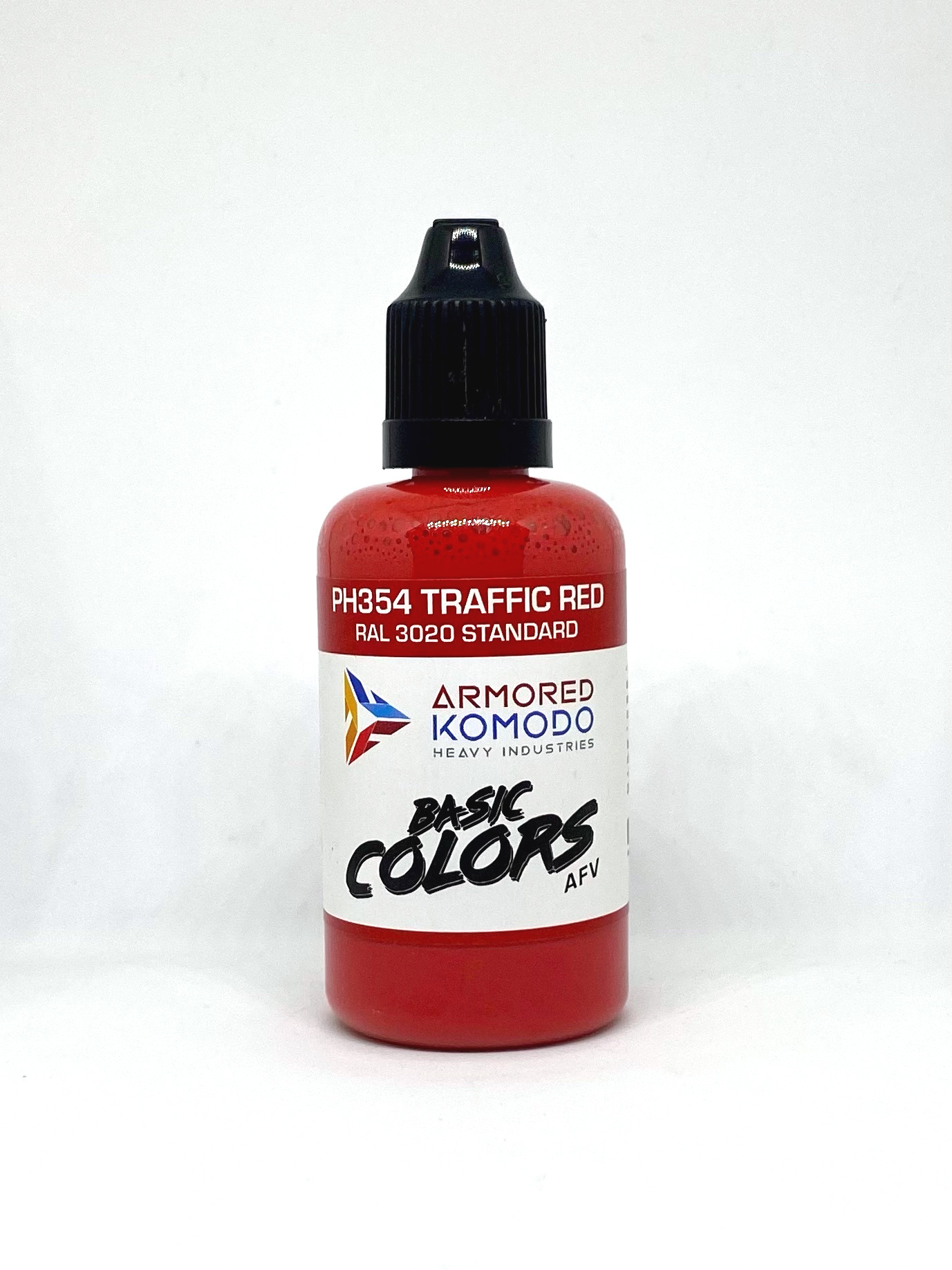 Traffic Red RAL3020 PH354 50ml Armored Komodo Airbrush Hobby Paint ...