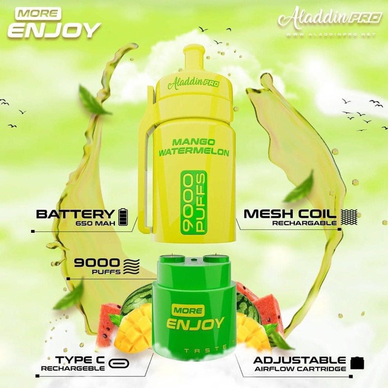 Enjoy Alladin V2 9000 Puffs Disposable Pod | Lazada PH