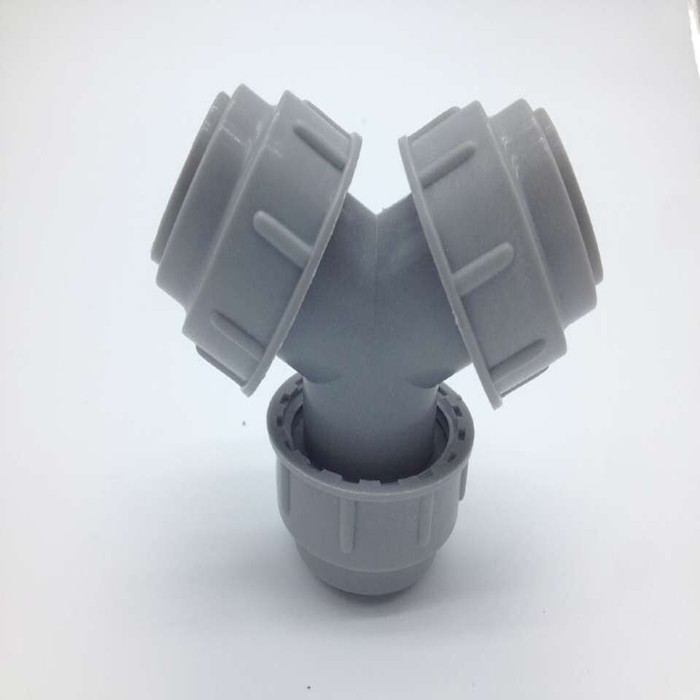 Wash basin Y-shaped three-way drain pipe bathroom accessories Washing ...