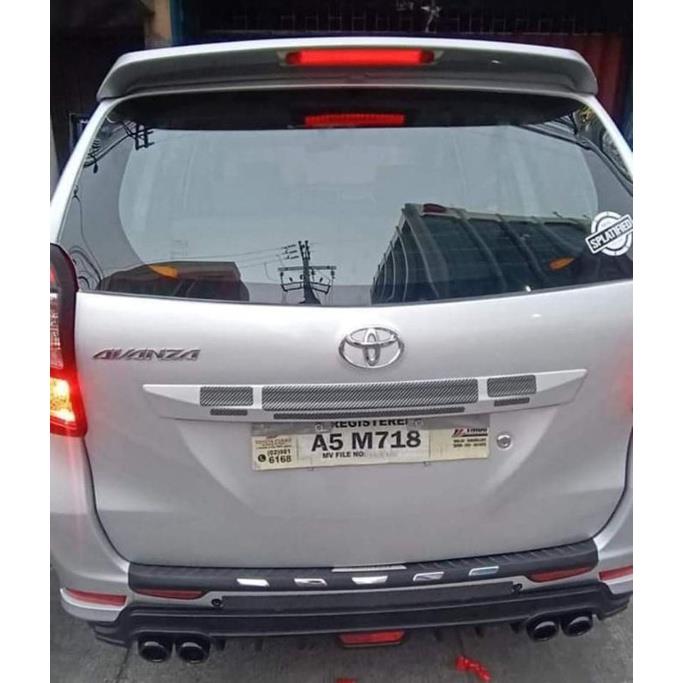 Toyota Avanza Rear Bumper Guard (2012-2020) | Lazada PH