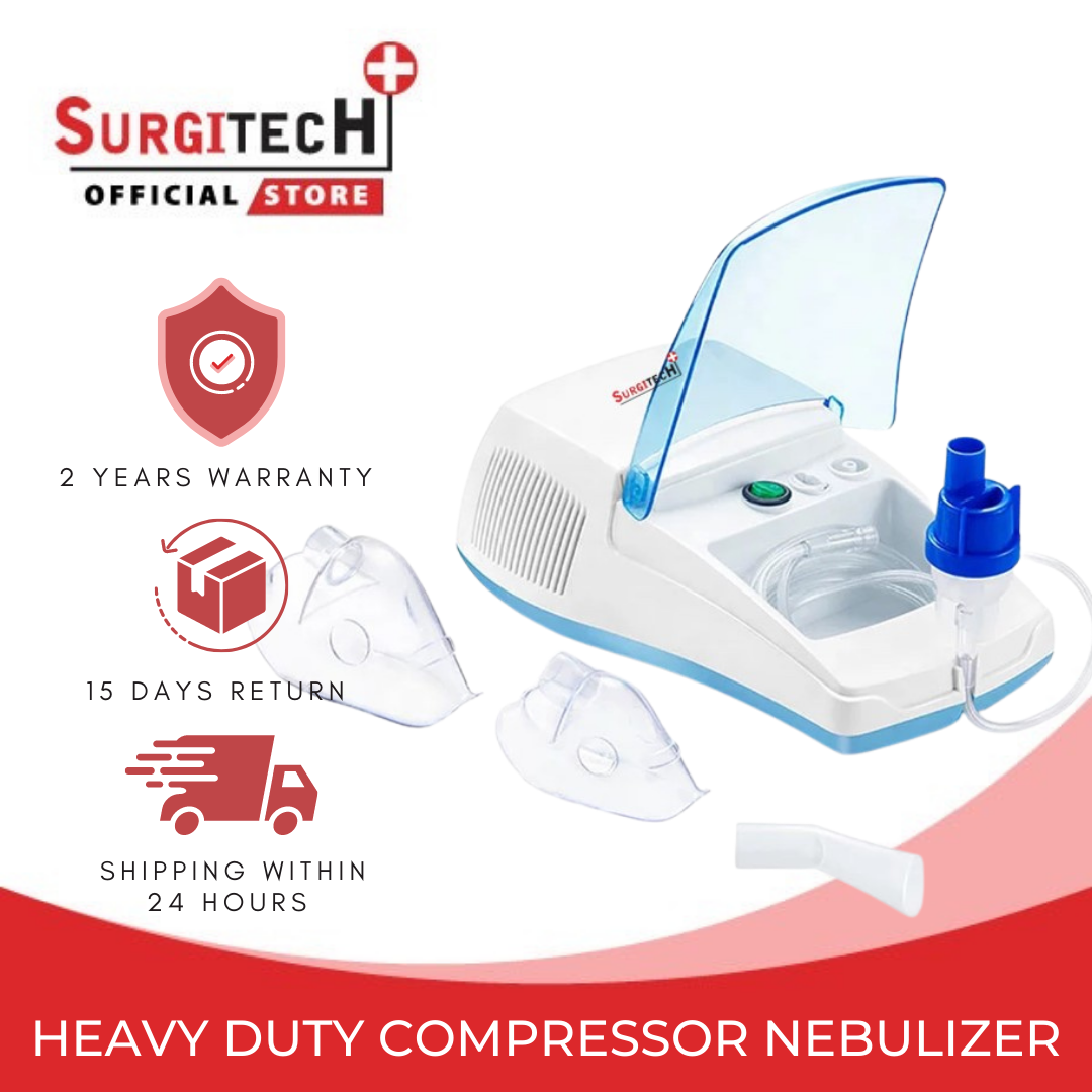 Surgitech Heavy Duty Compressor Nebulizer | Lazada PH