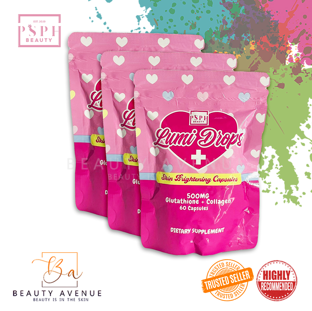 Lumi Drops glutathione and collagen by PSPH Beauty (3pcs) | Lazada PH
