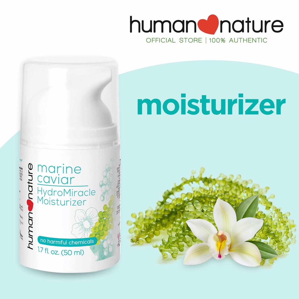 Human Nature Marine Caviar HydroMiracle Face Moisturizer 50ml | Lazada PH