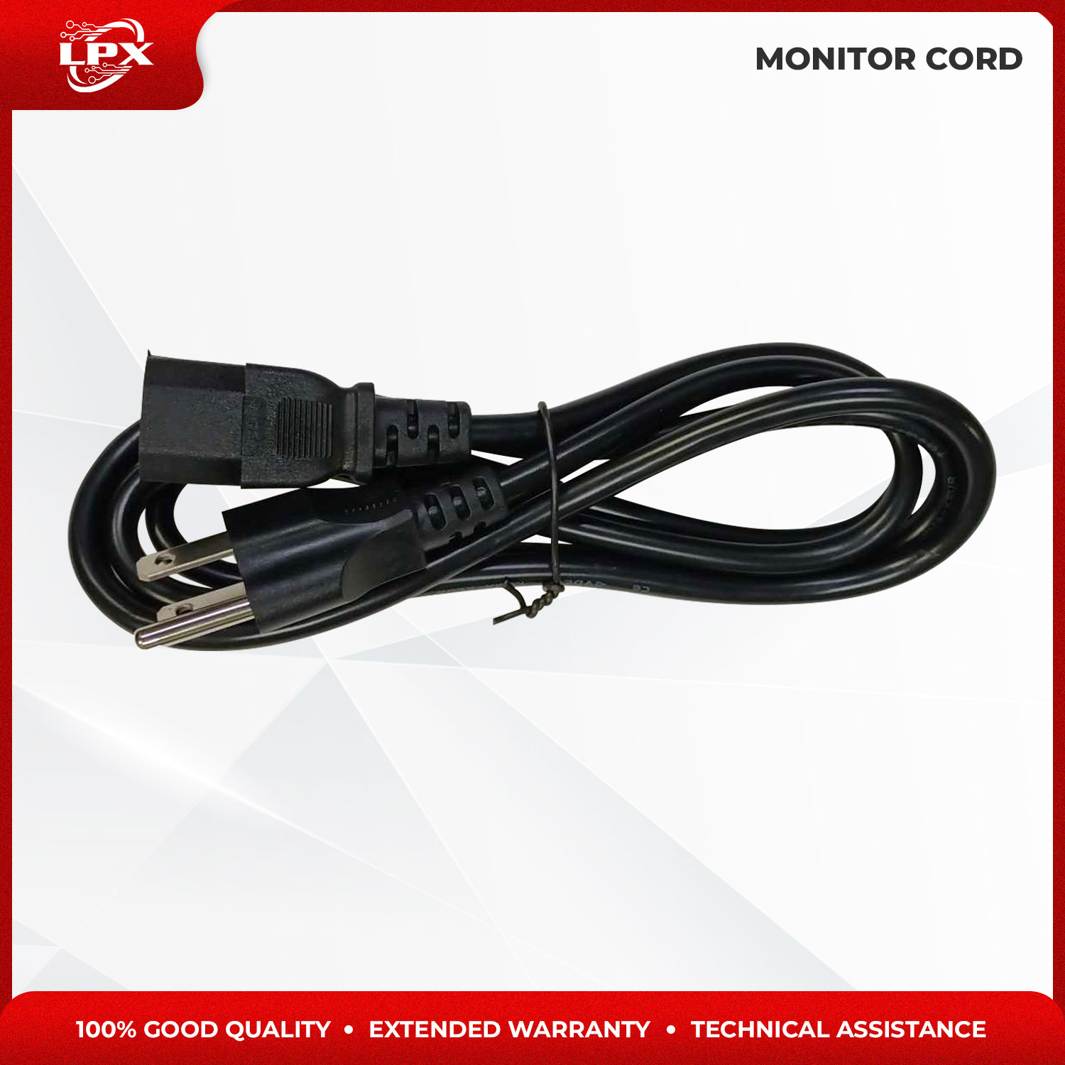 Power Cord | 1.5 meter | 10A 250V US Triangle Plug 3 Pin for CPU ...