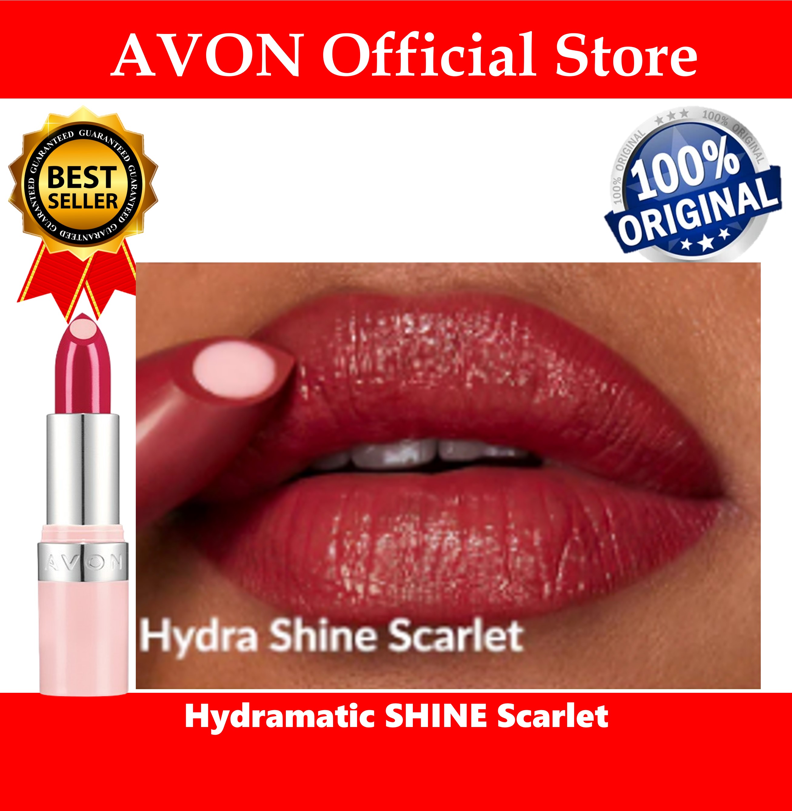 AVON - Hydramatic SHINE Lipstick 3.6g- All in Direct Supplier | Lazada PH