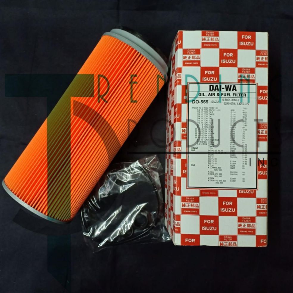 Daiwa Oil Filter DO-555, for Isuzu DH100, E110, E120 | Lazada PH