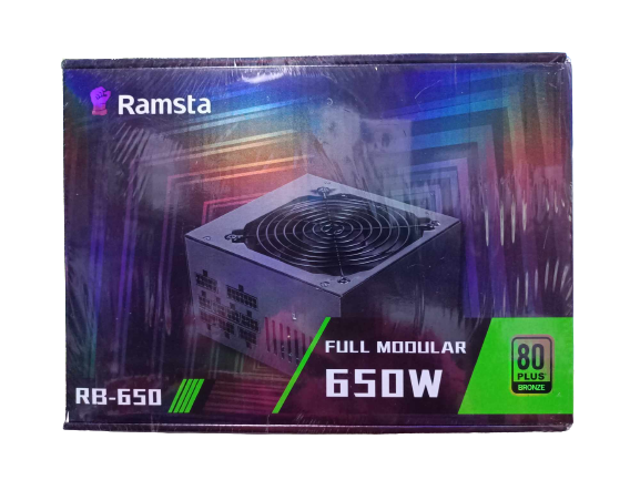 RAMSTA Full Modular ATX 3.0 550W 650W 750W 850W 1000W 80 Plus Bronze ...
