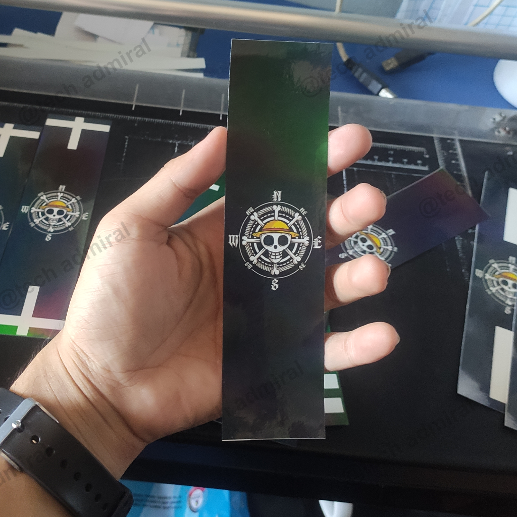 Alloy Top Box Sticker Waterproof One Piece Compass (HOLOGRAPHIC ...