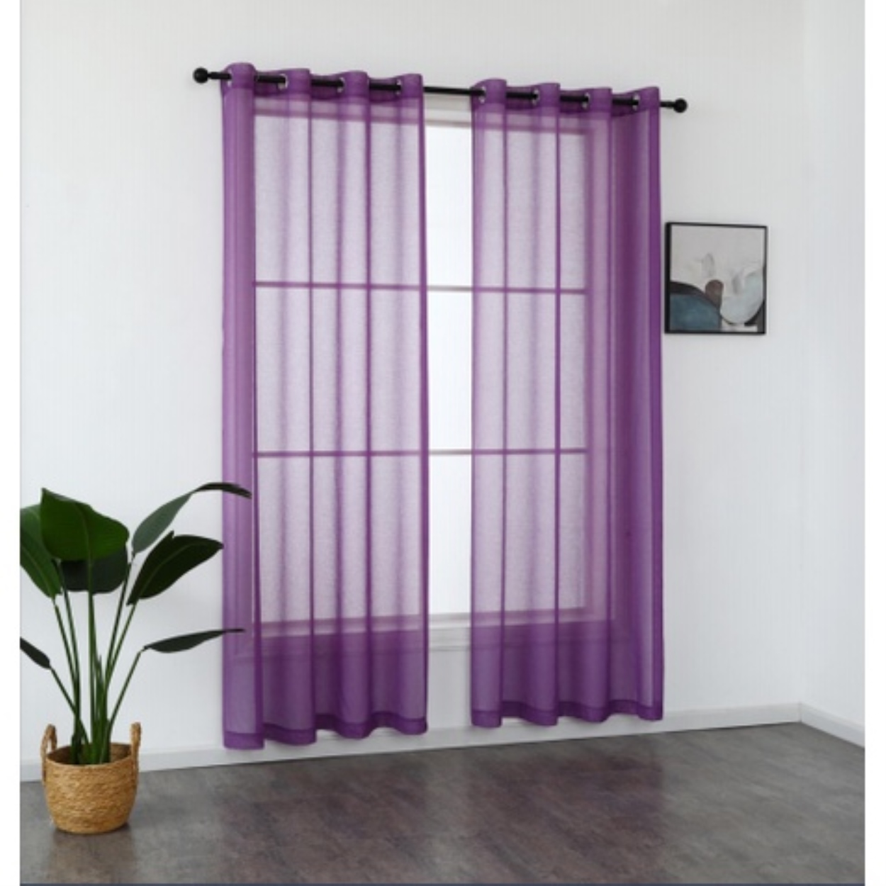multi color sheer curtain | Lazada PH