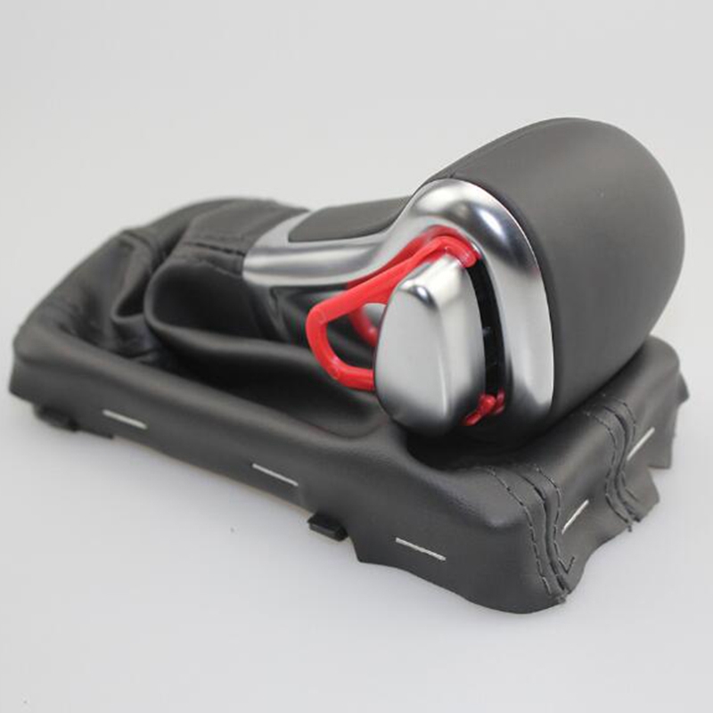 Auto Automatic Shift Knob Gear Shift Knob Shifter Head PU Leather For ...