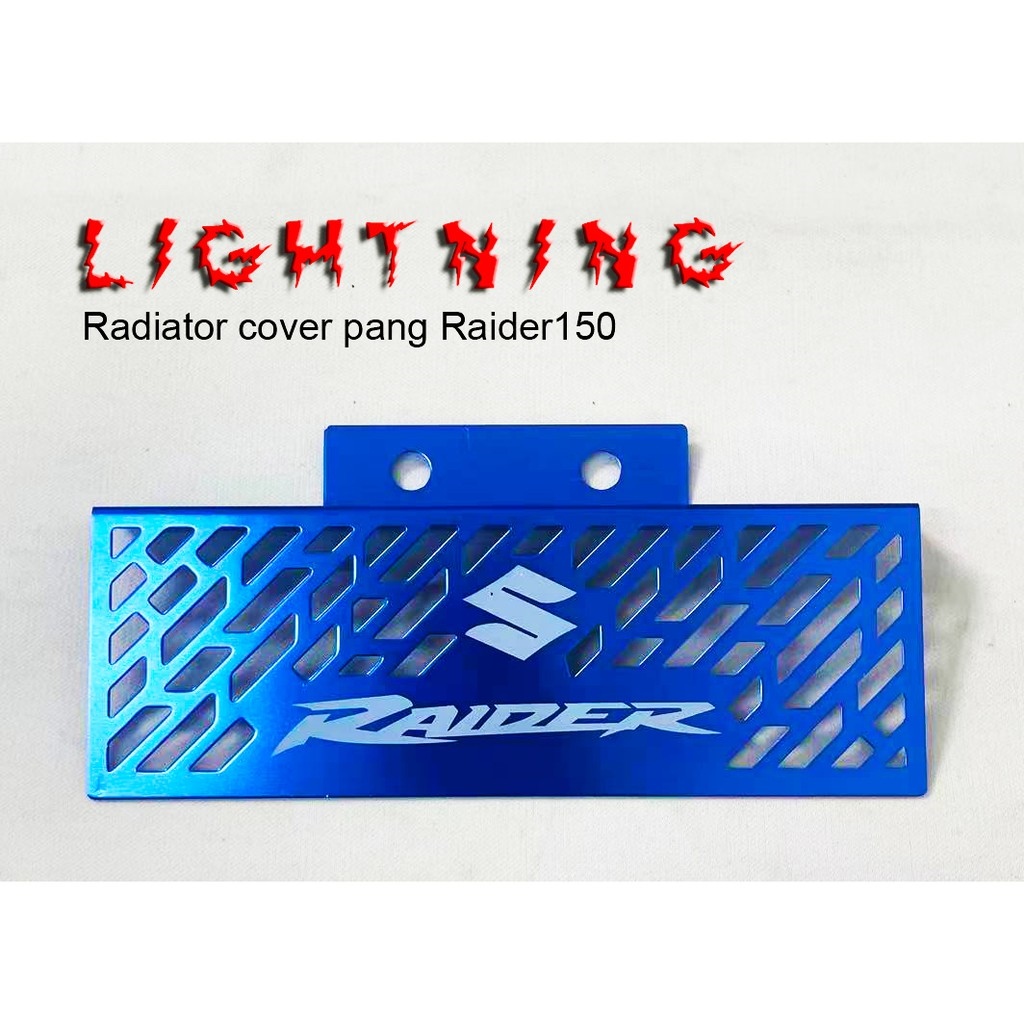 The outline Radiator cover pang Raider150 alloy | Lazada PH