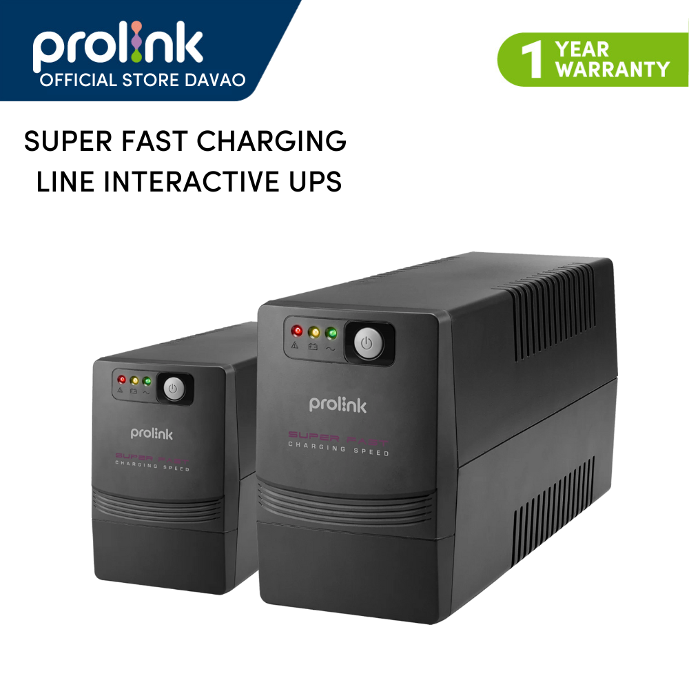 Prolink 650VA, 1200VA,1500VA, 2000VA Super Fast Charging Line ...