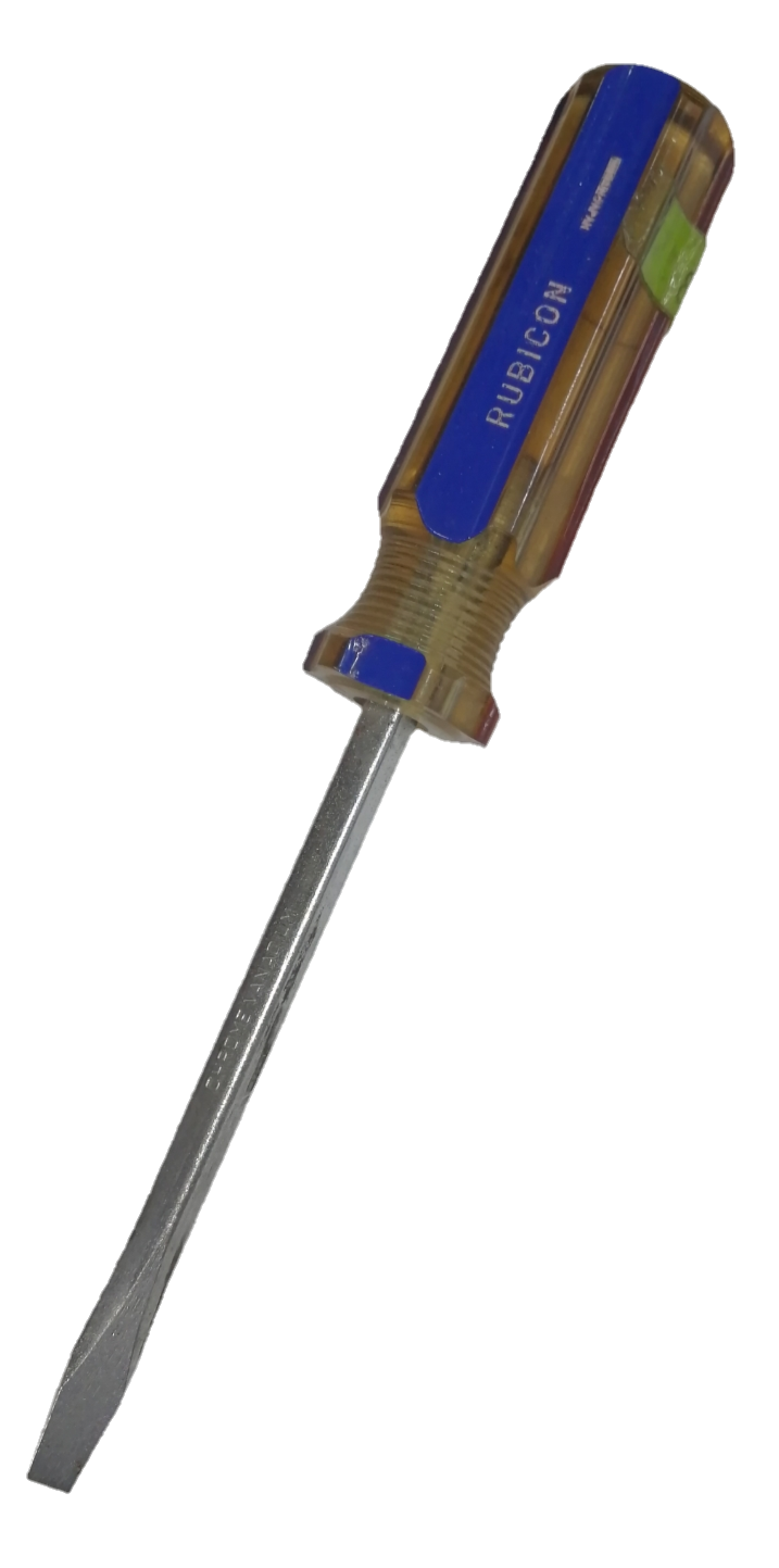 4" - Flat Head Screw Driver (Rubicon) 100mm ø6mm | Lazada PH