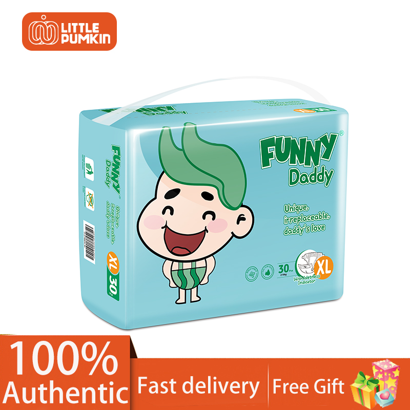 Little Pumkin Baby Diapers Are Comfortable And Breathable For 0-2 Year ...