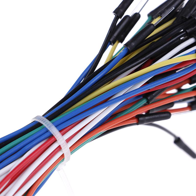 MAITU01 65pcs male to male solderless flexible breadboard jumper cable ...