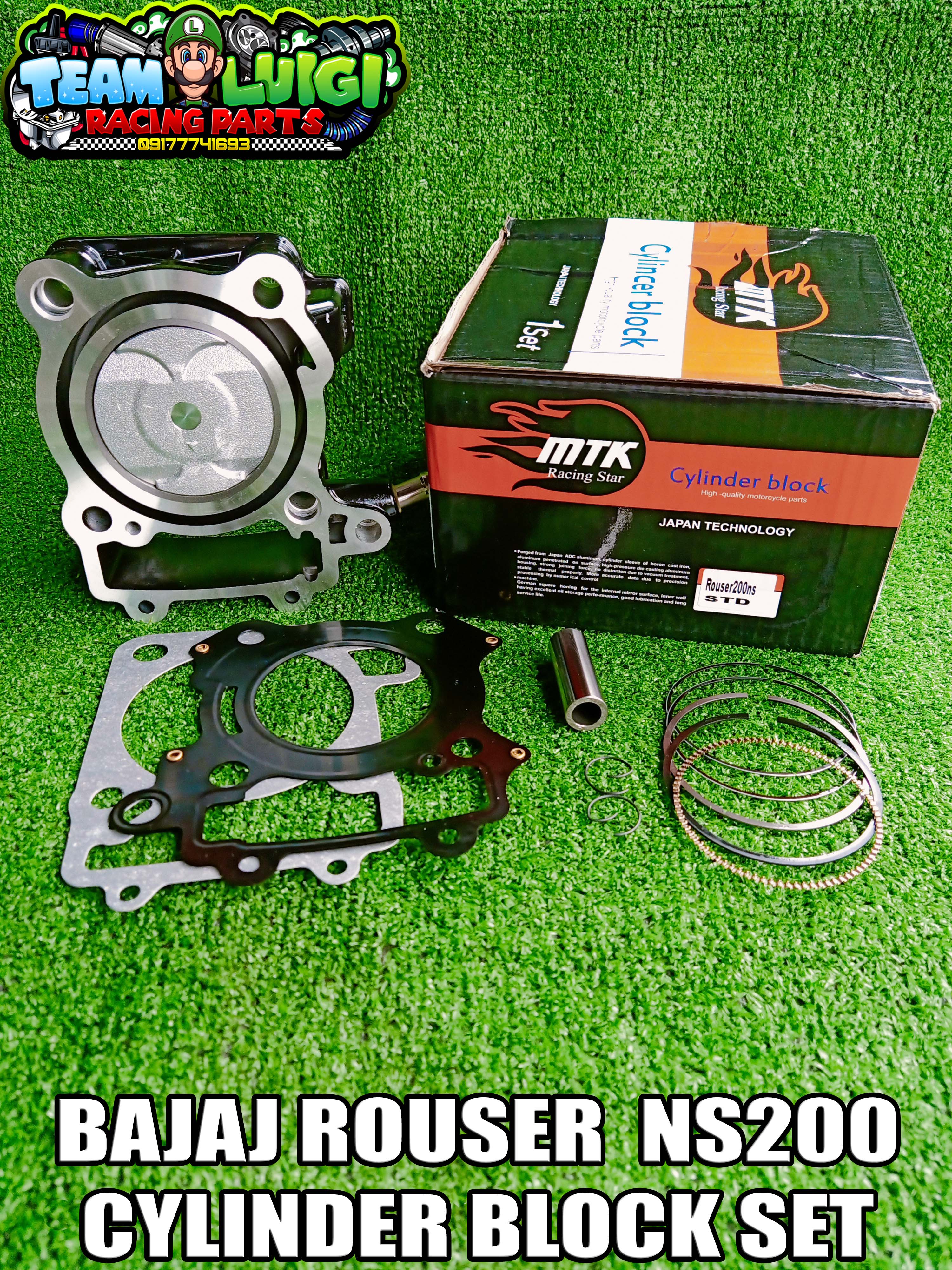 MTK KAWASAKI ROUSER NS200 72MM CYLINDER BLOCK SET | Lazada PH