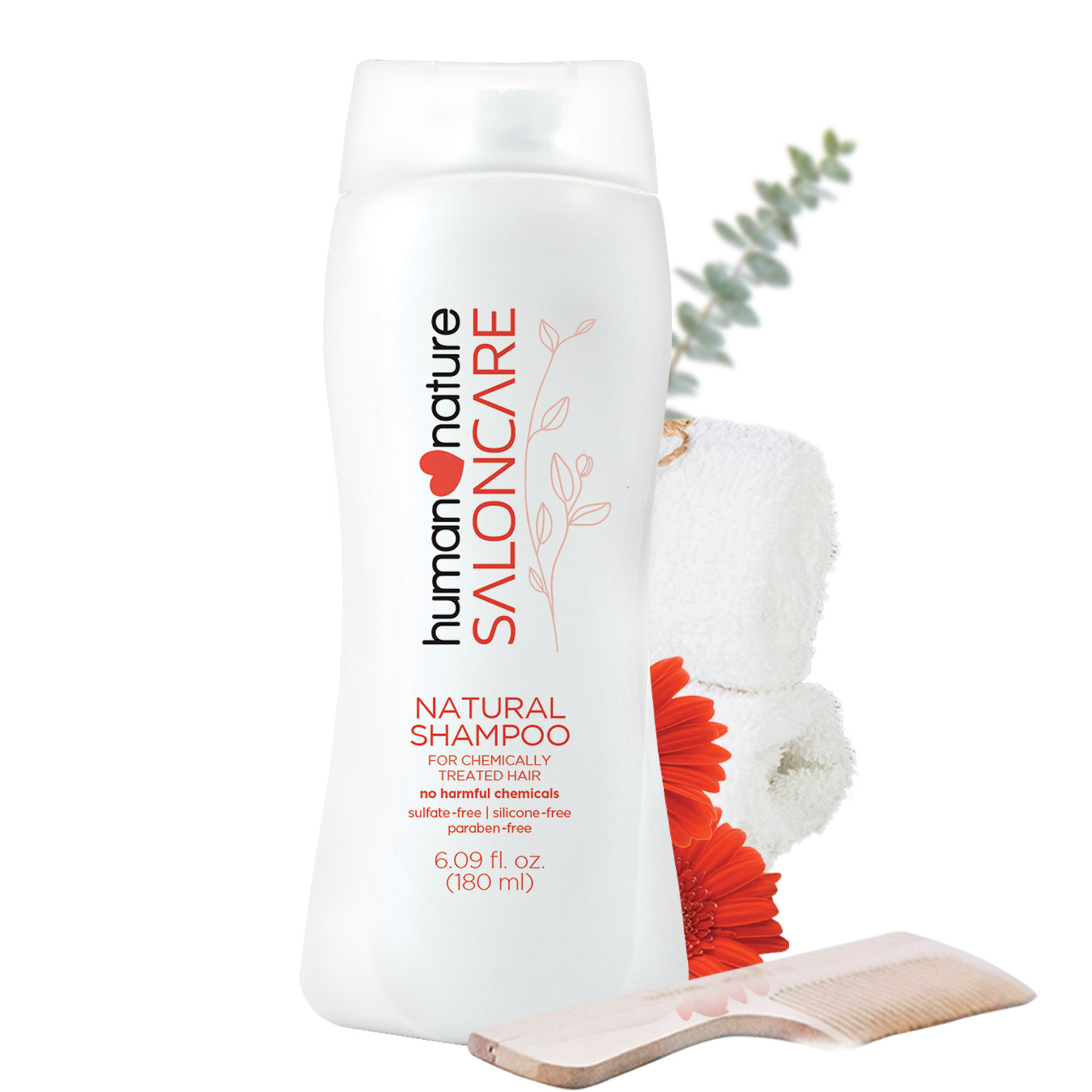 HUMAN NATURE Professional Saloncare Natural Shampoo 180ml | Lazada PH