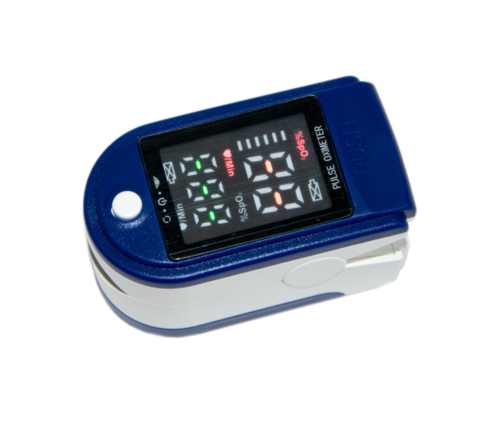 Fingertip Pulse Oximeter OLED Digital Display Blood Oxygen Saturation ...