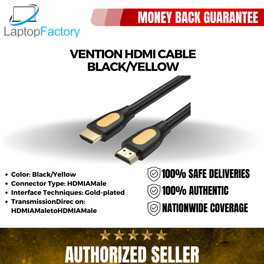 Vention HDMI Cable Black/Yellow 2M/10M | Lazada PH