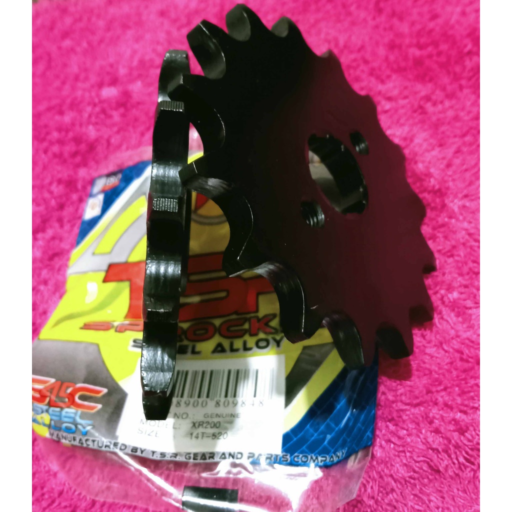 ♪TSR Engine Sprocket 520 Motorcycle XR200, XLR200, RUSI CRY200, SIGMA ...