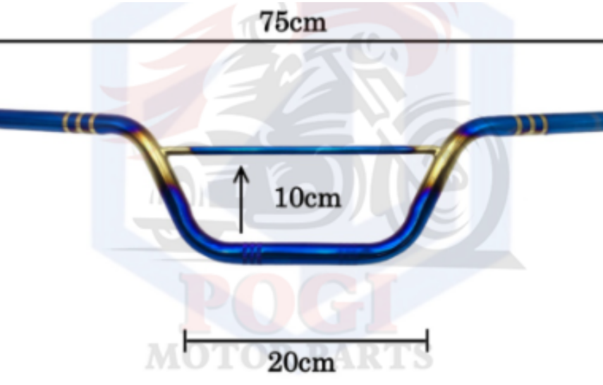 TMX / XRM /CT100 Motorcycle Universal Handle Bar Standard | Lazada PH