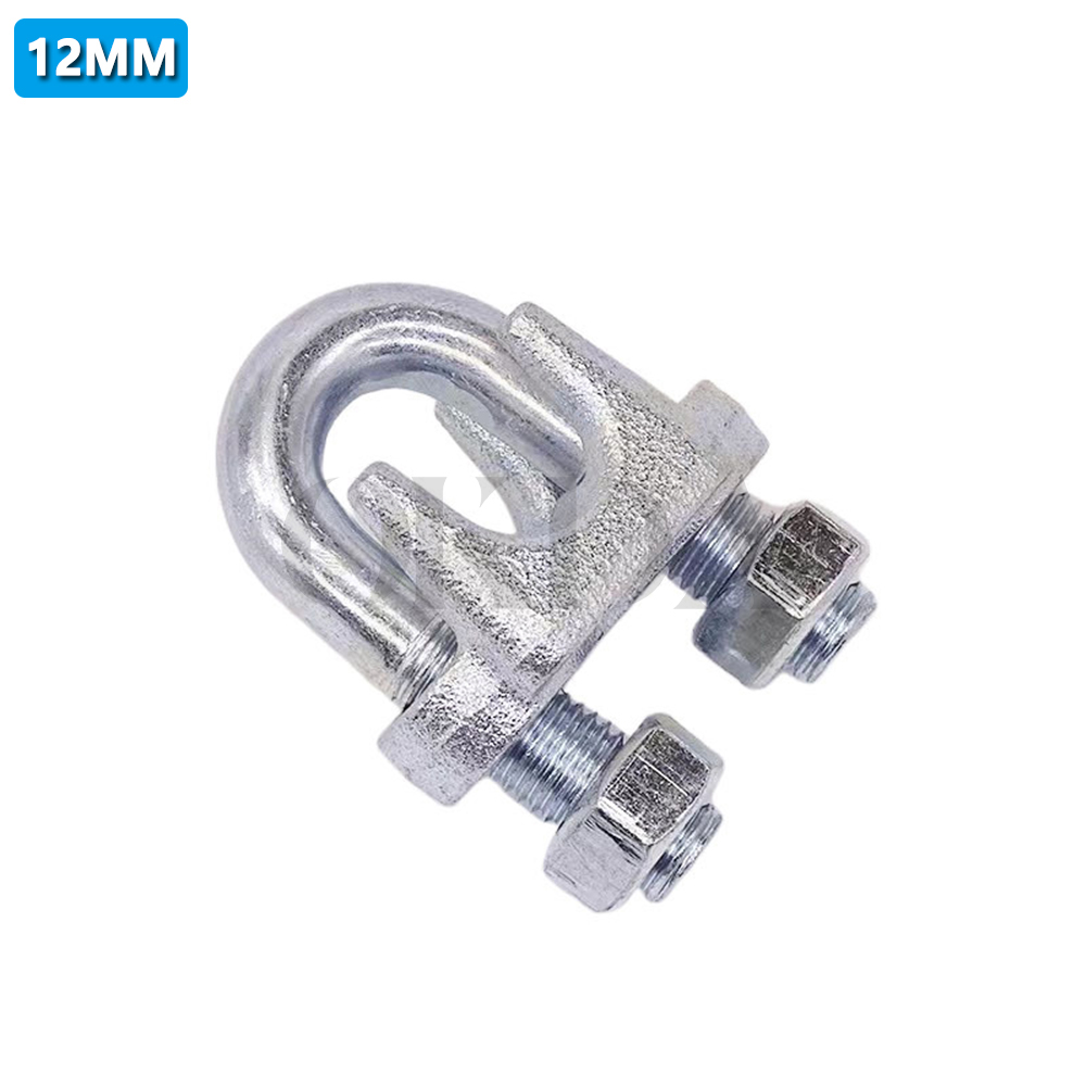 3mm To 20mm Galvanized Steel Cable Clip Steel Wire Rope Clip Chuck Lock ...