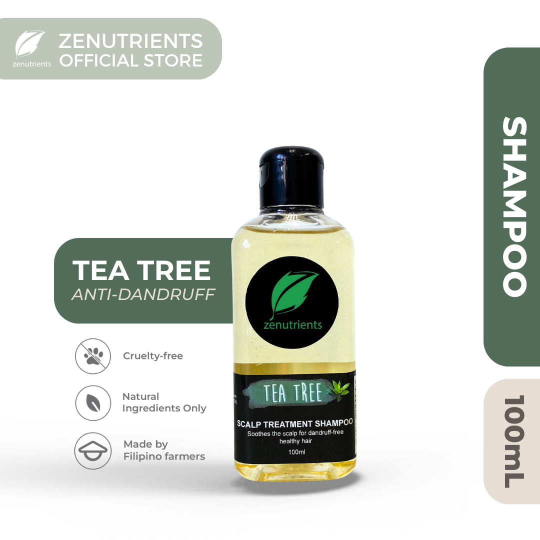 Zenutrients Tea Tree Anti Dandruff Shampoo - 100ml, 250ml, 500ml, 1L ...
