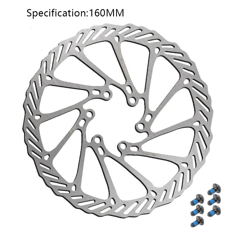 MTB Bike Rotor Disc Brake Rotor 160MM Rotors with 6 Bolts Rotor for BMX ...