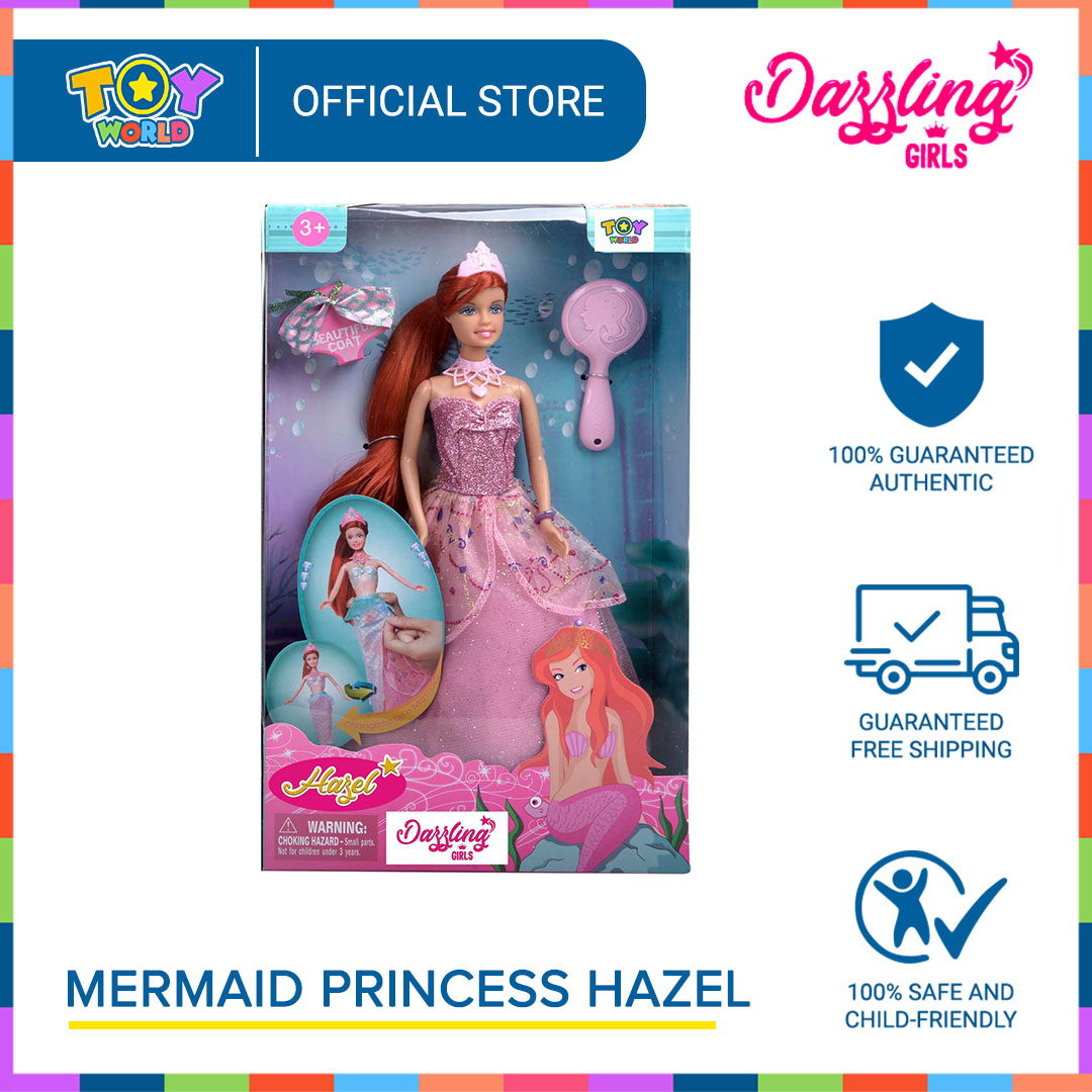 Dazzling Girls Mermaid Princess - Hazel - Mermaid Princess in Pink ...