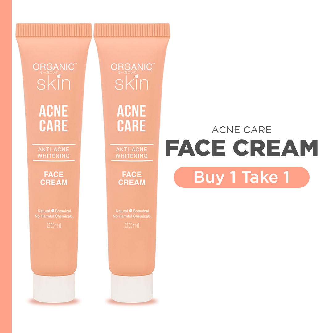 Organic Skin Japan Acne Care AntiAcne Whitening Face Cream (20ml each ...