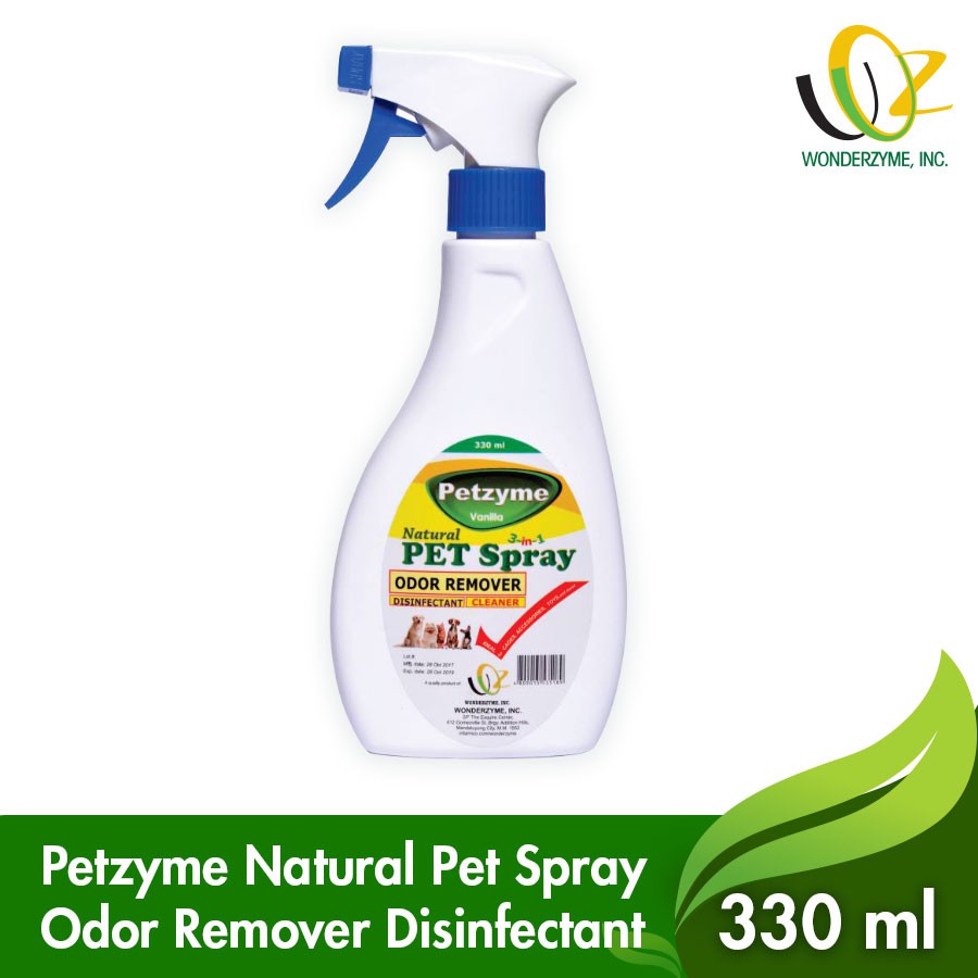 0])Petzyme 3 in 1 Pet Spray Odor Remover Disinfectant Cleaner (330ml) | Lazada PH