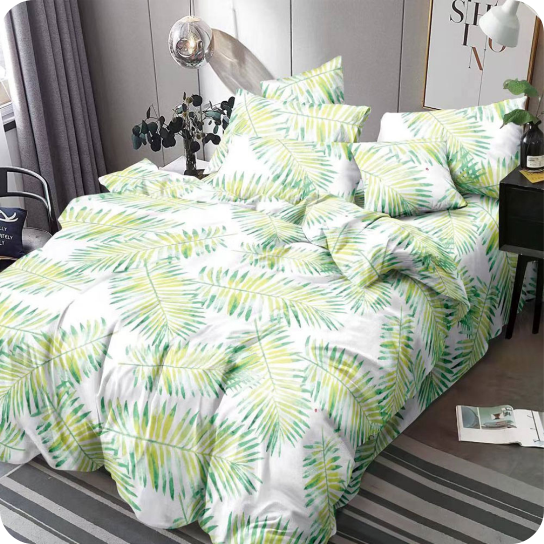 4 In 1 Hotel Quality Premium Home Textiles Printed Comforter, 2pcs ...