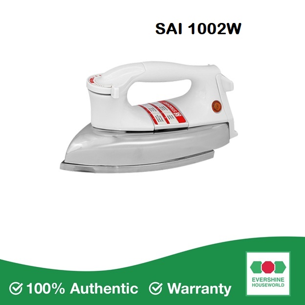 STANDARD FLAT IRON WITH LAMP SAI- 1002B /W | Lazada PH