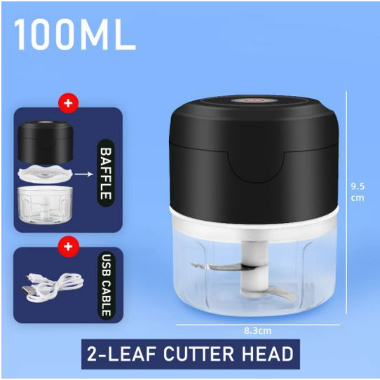 Mini Food chopper processor and Grinder 100ml/250ml Electric Mini ...