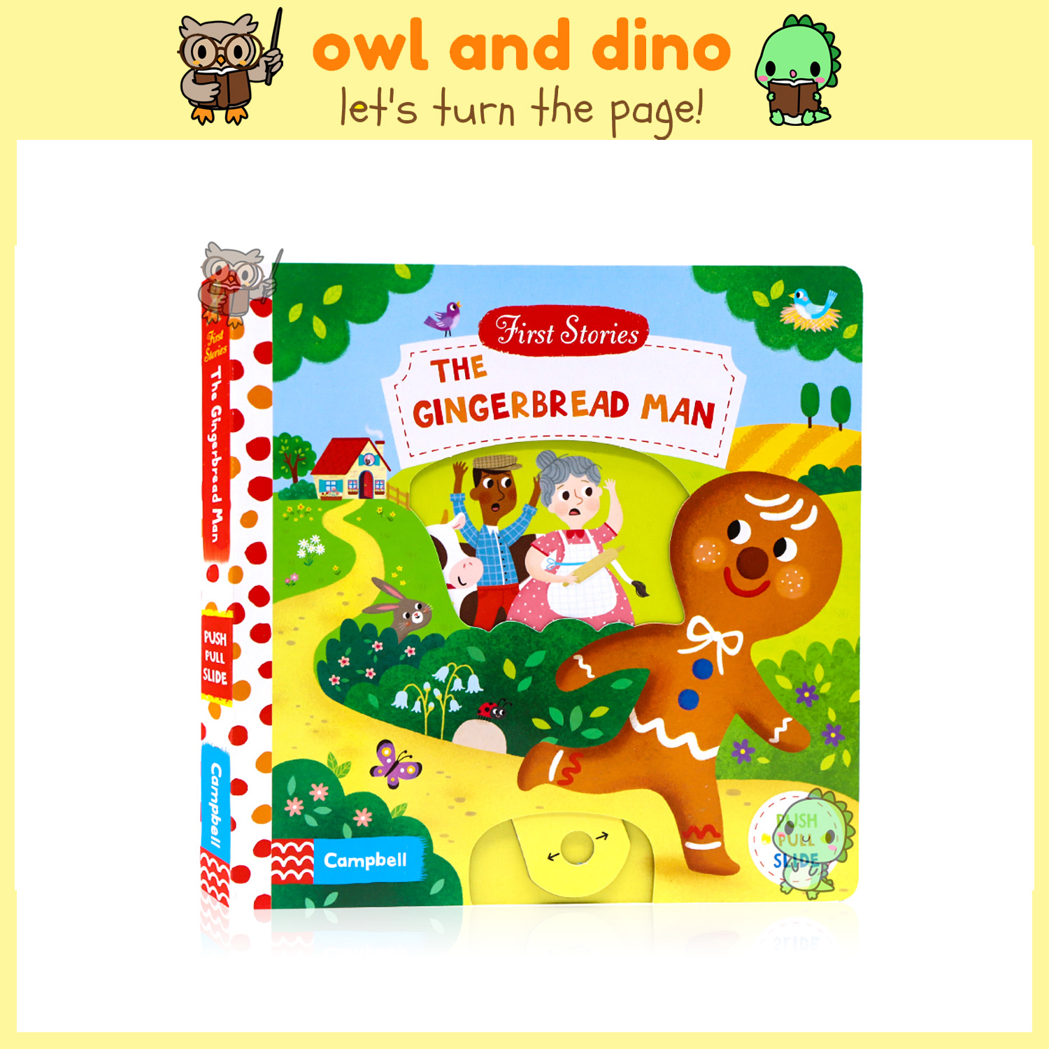 First Stories: The Gingerbread Man (Interactive Board Book) | Lazada PH